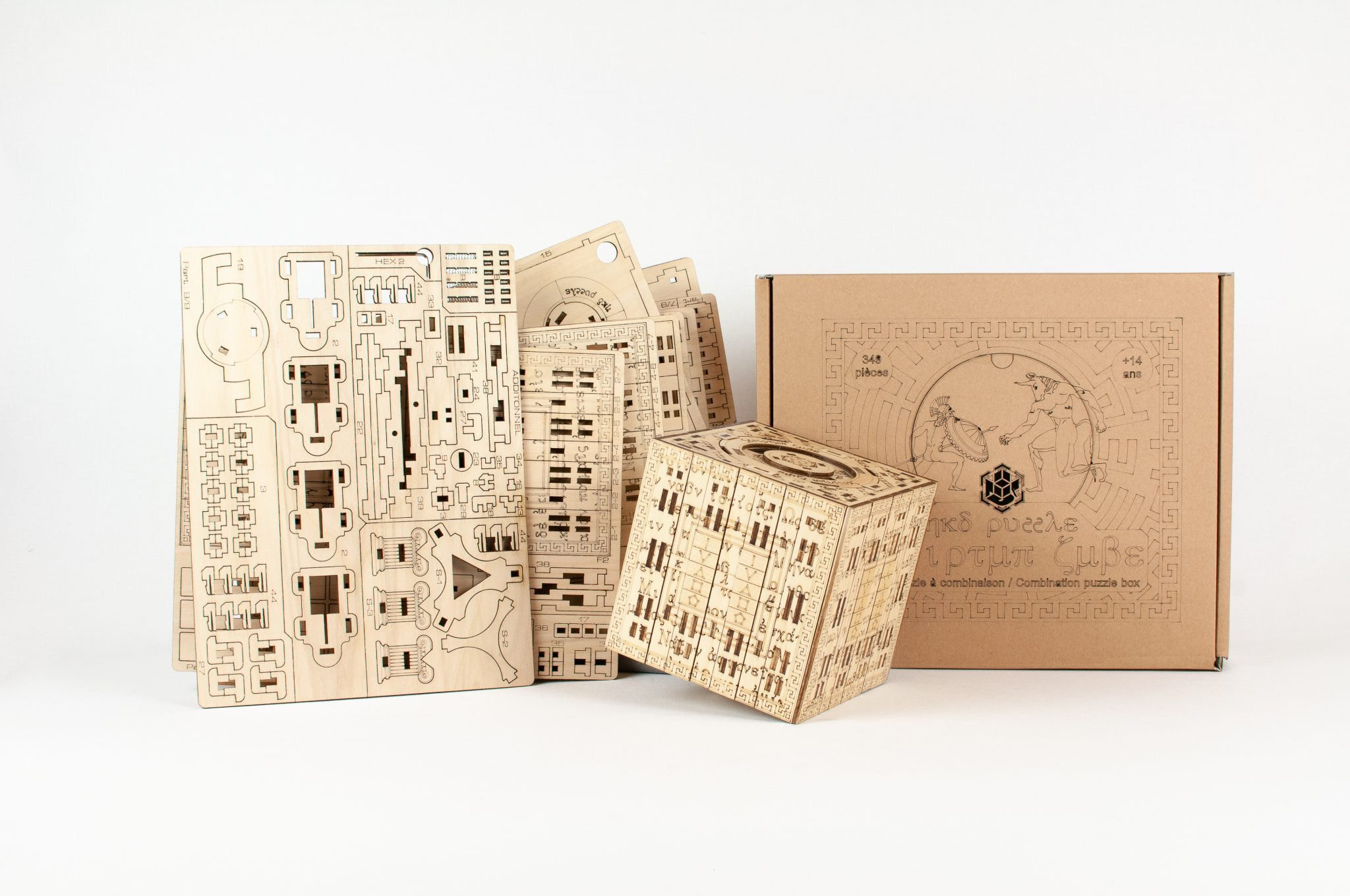 Du mythe à l'énigme, le Scriptum cube * Puzzle box et casse-tête Nkd Puzzle