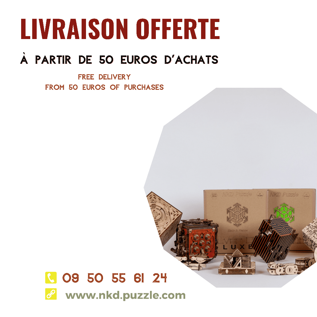 Des cadeaux de Noël pour sortir la tête de l'écran * Puzzle box et ...