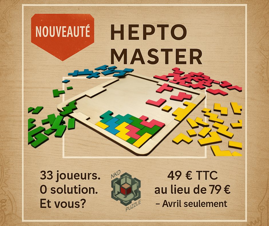 Qui sera le premier à résoudre l’Hepto Master ? * Puzzle box et casse ...